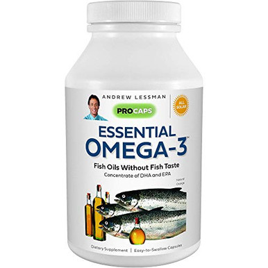 Andrew Lessman Essential Omega-3 Orange - 60 Softgels - Ultra-Pure High ...