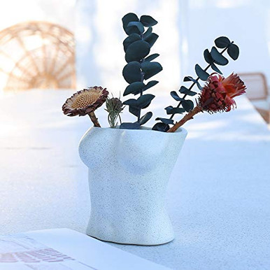 FROZZUR Female Body Planter Pot Female Form Plant Pot with Drainage ...