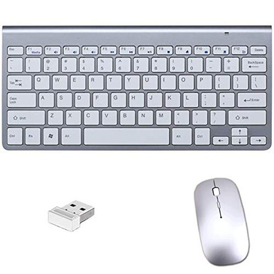 Wireless Keyboard Mouse Combo Compact Wireless Keyboard and Mouse Set 2 ...