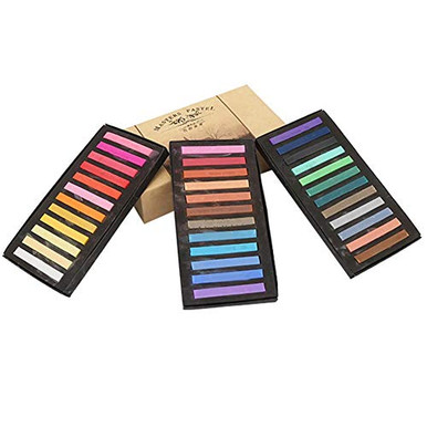 HEEPDD Square Artist Pastels 24 36 48 Assorted Colors Set Soft Pastel ...