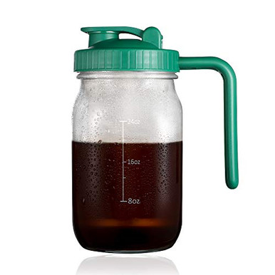 Upgraded 32oz Cold Brew Coffee Maker with Handle Always Stay Upright ...