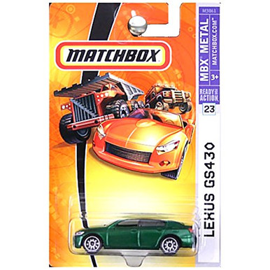 2007 Matchbox - 23 Lexus GS430 Green 55th Anniversary Limited Edition ...