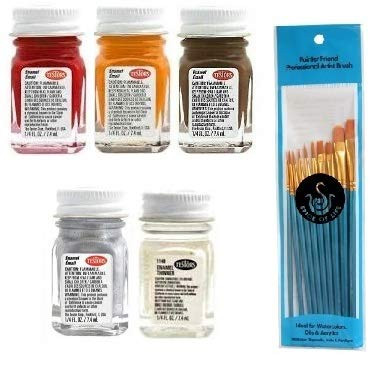 Testors Enamel Paint Automotive Variety Spotlight Red Turn Signal Amber ...