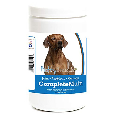 Healthy Breeds Rhodesian Ridgeback All in One Multivitamin Soft Chew ...