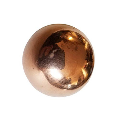 Premium Pure Solid Copper Ball 40mm Healing Energy Orb Sphere Mineral ...