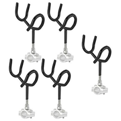 DasMarine 5 Pack 25 Degree 4 Wire Form Rod Holder with 3-8-Inch Stem ...