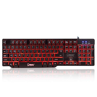 Gaming Keyboard ZERODATE XO 3 Colors Backlit Breathing LED Keyboard ...
