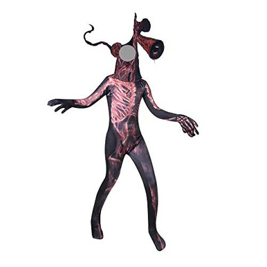 Costume Scary Game Kids Roleplay Evil Creepy SCP Halloween Hooded ...