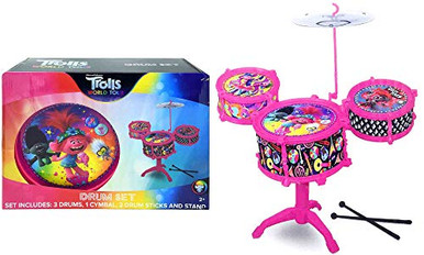 Drum Set for Kids Trolls Word Tour Kids Drum Set Kid Drum Set Toddler ...