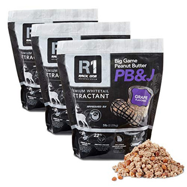 Rack One Big Game Peanut Butter Premium Whitetail Deer Attractant 5 Lb ...