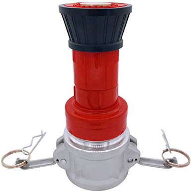 RosyOcean Heavey Duty 2 Inch Fire Hose Nozzle Thermoplastic Fire ...