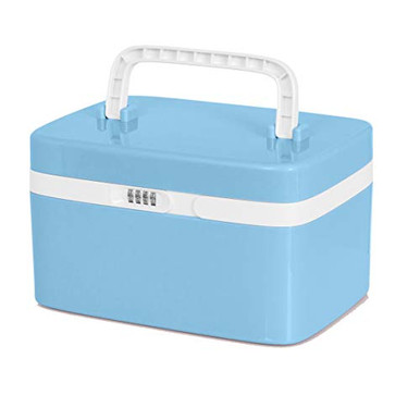 Medicine Lock Box for Safe Medication Storage - Childproof Prescription ...