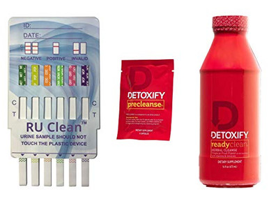 RU Clean 6 Test Kit with Ready Clean Detox Drink to Quickly Detoxify ...