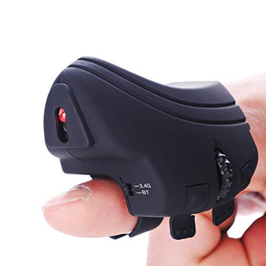 Finger Mouse Geyes Wireless Finger Handheld 2-4G Mice Trackball Mouse ...