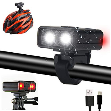 Mini Topside Bike Helmet Light Mountable on Handlebar Helmet with ...