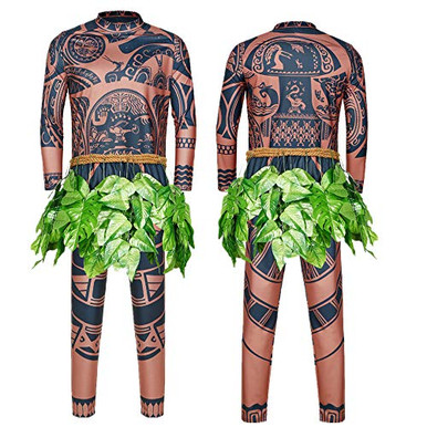 Maui Tattoo Clothing-Maui Suit-Mens Maui Costume ?Moana Maui Costume ...