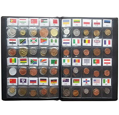Coins Collection Starter Kit 60 Countries Coins 100 Original Genuine ...