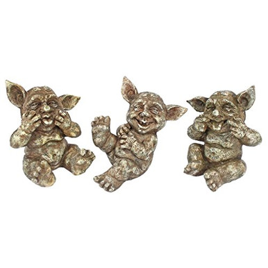 Design Toscano AL50212 Holy Terrors Gremlin Gargoyle Statues Gothic ...