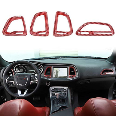 Voodonala for Challenger Center Consoles AC Outlet Vent Trim for 2015 ...