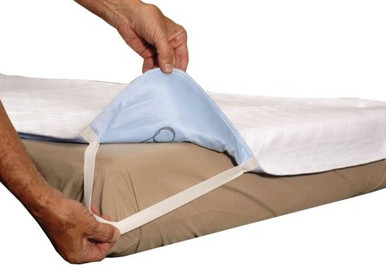 Essential Medical Supply Quik-Sorb Quilted Birdseye Hospital Bed Size ...