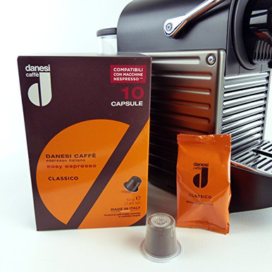 Danesi Classic for Nespresso Machines espresso coffee capsules 60 ...