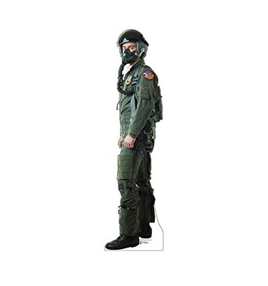 Advanced Graphics Fighter Jet Pilot Life Size Cardboard Cutout Standup ...
