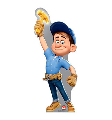 Advanced Graphics Fix-It Felix Jr- Life Size Cardboard Cutout Standup ...
