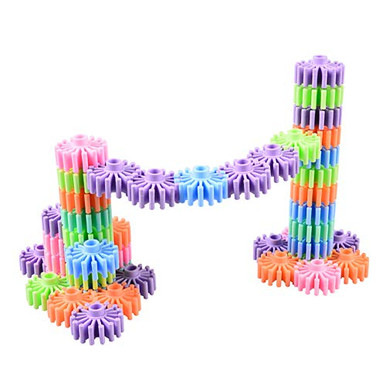 HAPPYMATY Gears Building Blocks Puzzles Sets 258pcs Interlocking ...