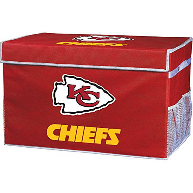 Franklin Sports NFL Kansas City Chiefs Folding Storage Footlocker Bins ...