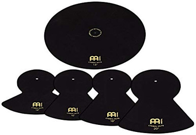 Meinl Cymbals Mute Pack For 14 16 18 20 Cymbal Sizes - Quiet Drum Set ...
