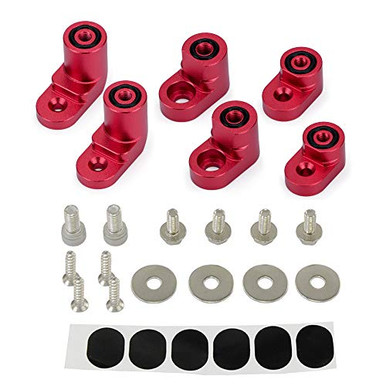 PQYRACING Rear Wing Spoiler Riser Extender Kit Bolt-on Type Compatible ...
