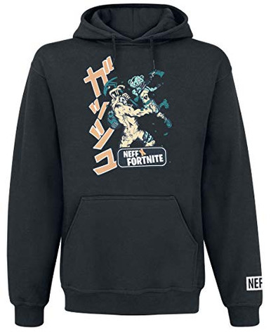 Neff Fortnite Men s Officially Licensed Fortnite Logo Character Graphic ...