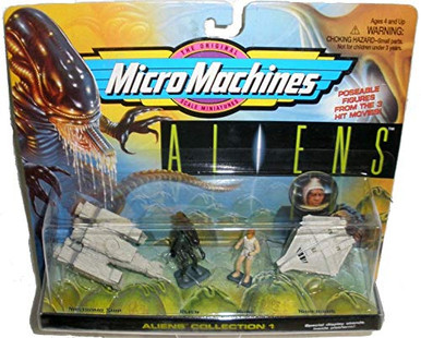The Original Scale Miniatures Aliens Micro Machines Alien Collection 1 ...