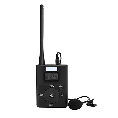 Tonysa FM Transmitter Mini Portable 3-5MM Low-Power Wireless FM ...