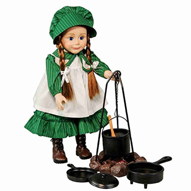 Little House on The Prairie Cooking Set, Fire Pit, Cauldron, Tripod ...