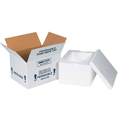 Poly Bag Guy Insulated Shipping Kits 12 x 10 x 7 White 1-Case ...