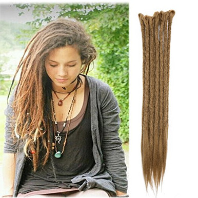 Dreadlock Extensions Syntheic Dreadlocks Handmade Fake Dread Extension ...
