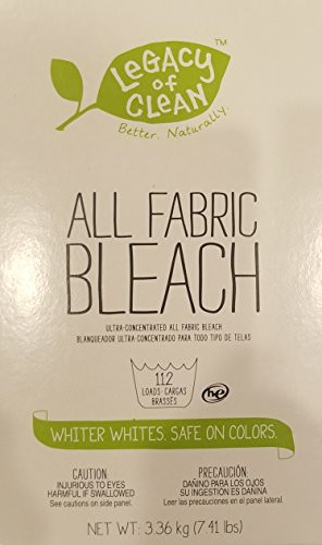 Legacy of Clean Concentrated All Fabric Bleach 7-41lbs 112 Loads ...