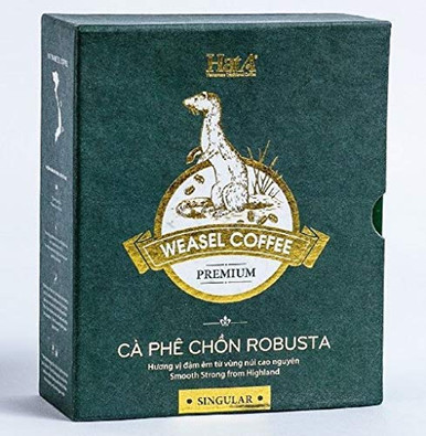CÀ PHÊ PREMIUM WEASEL COFFEE ROBUSTA 120G Cafe luwak - Warehousesoverstock