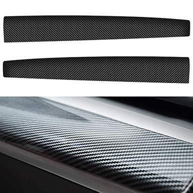 EVBOYS Dashboard Cover Wrap for Tesla Model Y Model 3 ABS Matte Carbon ...