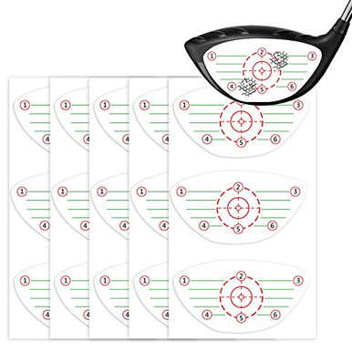 Golf Impact Stickers 225 Pcs Golf Impact Tape Labels for Swing Training ...