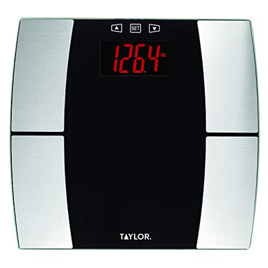 Taylor Precision Products Body Composition Scale with Body Fat Body ...