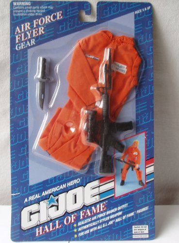GI Joe Hall of Fame Air Force Flyer Gear Action Figure Accessory ...