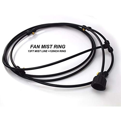 Redaiyuling Fan Mist System 1-4 inch misting Cooling Ring with Brass ...