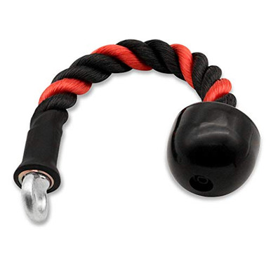 Enuo Nylon Tricep Pull Down Rope-Cable Machine LAT Pulldown Attachments ...