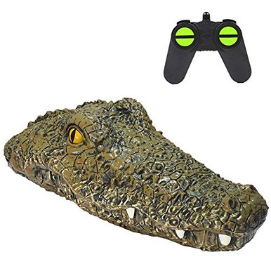 Masefu RC Boat 2 4 GHz Remote Control Swimming Alligator for Pool ...