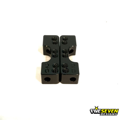 Aluminum 0/2 Toe Blocks