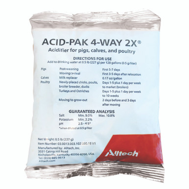 Acid-Pack 4-Way 2X