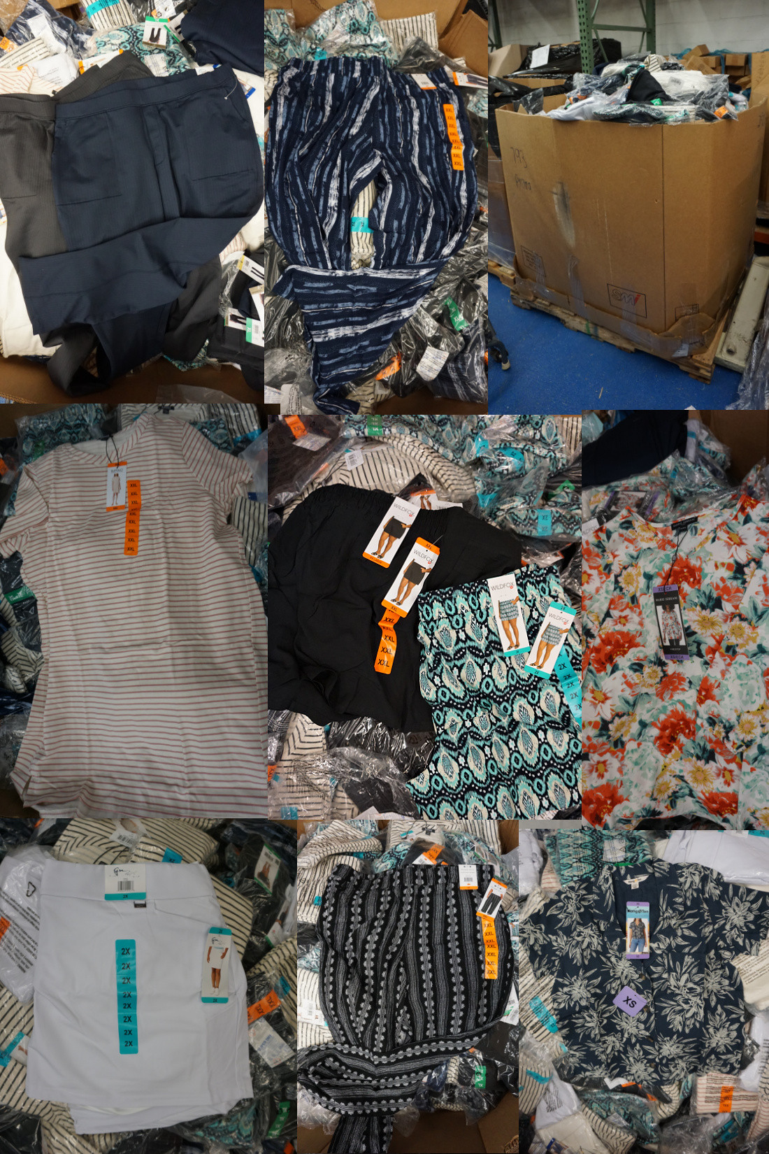 Buy wholesale pallets of womens clothing. Pallets of jeans, dresses ...