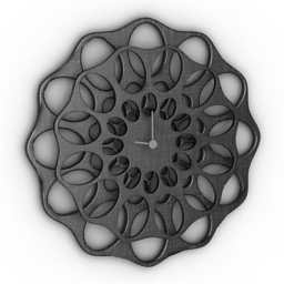 Clock 1235 - 3D model